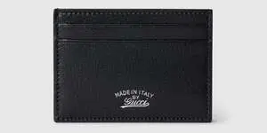 Gucci Small Leather Wallet - Black