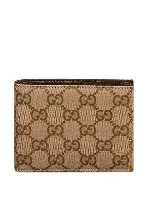 Gucci Small Leather Wallet - Sand