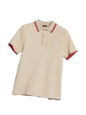 Gucci Short Sleeve Polo Shirt - Sand