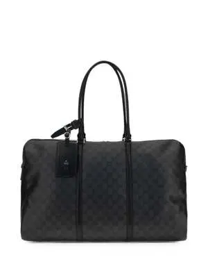 Gucci Monogram Tote Bag - Black