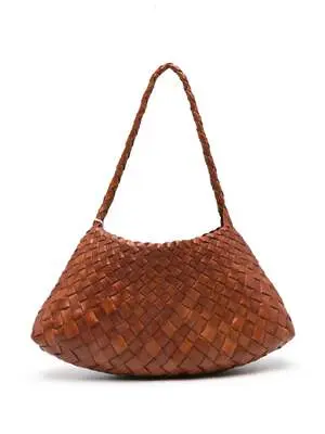 Dragon Diffusion Mini Leather Shoulder Bag 17 Cm X 32 Cm X 10 Cm - Marrone