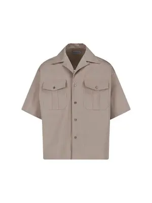 Balenciaga Ss Bowling Shirt For