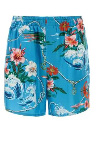 Gucci Designer-style Shorts For Fall/winter 2026 - Azure/pink