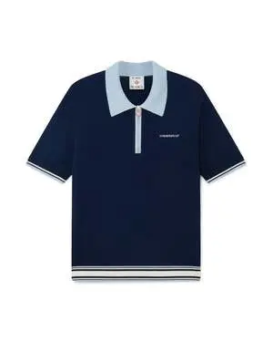 Casablanca Merino Mini Tennis Polo