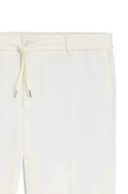 BOSS Modern-fit Pants In Stretch Twill