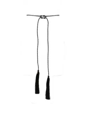 FORTE_FORTE Embellished Crystal Belt