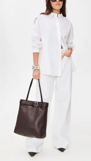 ST. AGNI Belt Detail Tote