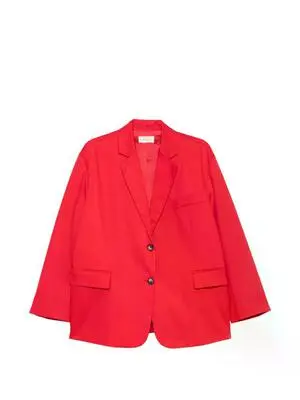 VICOLO Single-breasted Notched Lapel Blazer