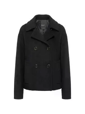 Pinko Double-breasted Wool Coat