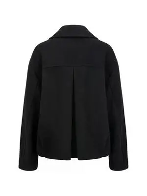 Pinko Double-breasted Wool Coat