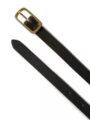 Claudie Pierlot Heart Appliqué Leather Belt