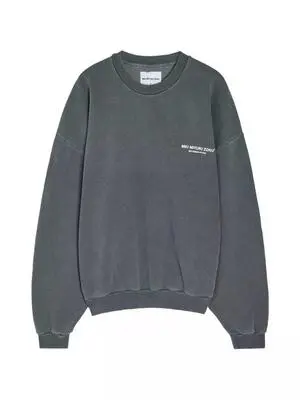 MKI MIYUKI ZOKU Logo Print Crew Neck Sweater