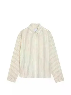 MKI MIYUKI ZOKU Vertical-stripe Chest-pocket Shirt