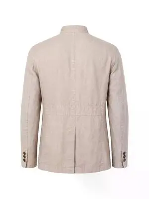 HUSKY Linen Button-up Jacket