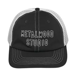 METALWOOD STUDIO Cutie 6-panel Trucker Hat - Black