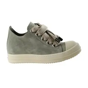 Rick Owens Wmns Jumbolace Low Sneaker 'dark Pearl Milk - Tan