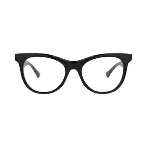 Bottega Veneta Round-frame Acetate Optical Frames Transparent - Black