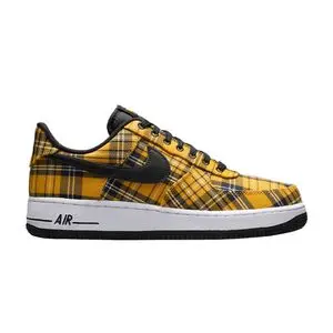 Nike Wmns Air Force 1 Low Plaid - Yellow