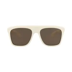Gucci Square Sunglasses /brown - White