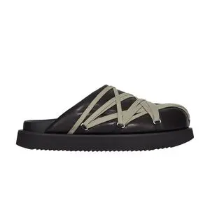 Rick Owens Padded Megalace Platform Pearl - Black