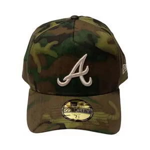 New Era Atlanta Braves Ripstop 5950af 'camo - Green