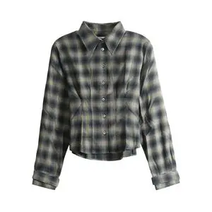 Our Legacy Envelope Long-sleeve Shirt 'yukon Check Woolton - Multicolor