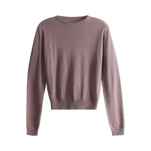 Rick Owens Biker Level Maglia 'grape - Purple