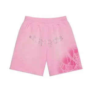 SP5DER Og Web V2 Spray Sweatshort