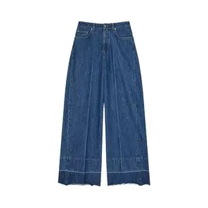 Givenchy Wide Leg Denim Trousers