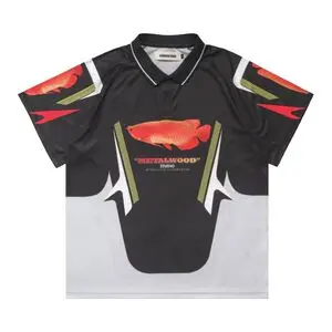 METALWOOD STUDIO Arowana Sport Polo - Black