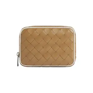 Bottega Veneta Intrecciato Pouch - Tan