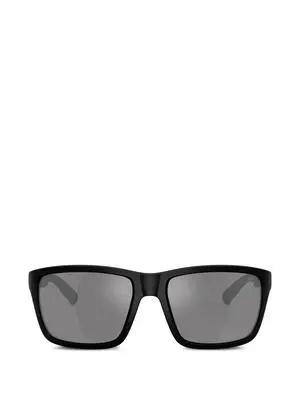 Burberry Rectangular Frame Sunglasses - Black
