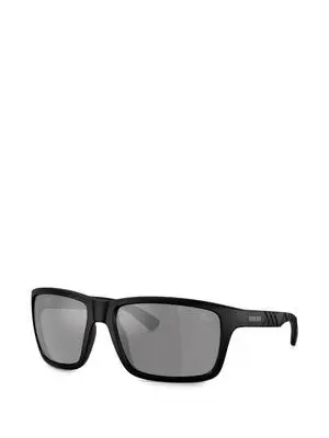 Burberry Rectangular Frame Sunglasses - Black