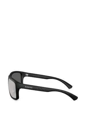 Burberry Rectangular Frame Sunglasses - Black