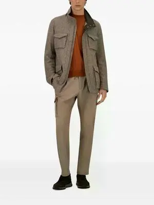 Herno Virgin Wool Long Sleeve Jacket