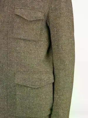 Herno Virgin Wool Long Sleeve Jacket