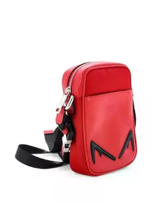 Fendi Monster Eye Camera Bag Nylon And Leather Crossbody
