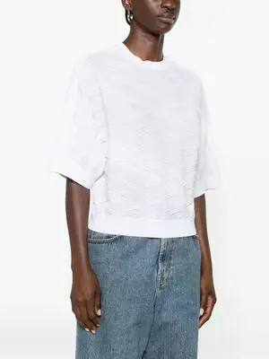 Diane Von Furstenberg Cairo Diamond-patterned Top