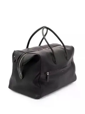 Santoni Grained Leather Holdall