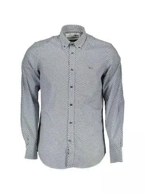 HARMONT & BLAINE Geometric-pattern Button-down Shirt