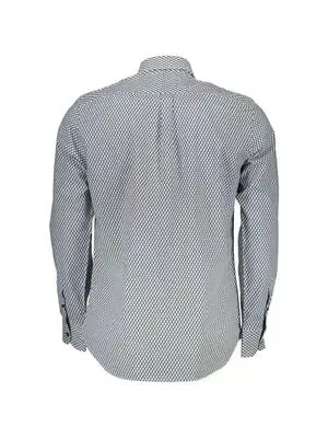 HARMONT & BLAINE Geometric-pattern Button-down Shirt