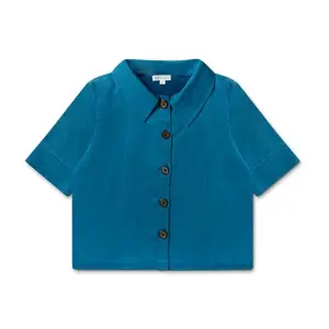 ESCALE Cotton Satin Shirt