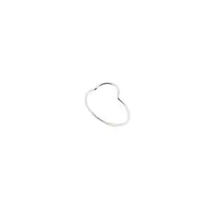 INARI JEWELLERY Over The Bump Sterling Stacking Ring - Silver