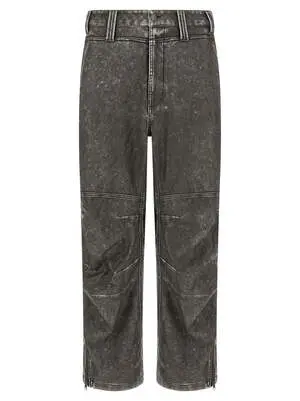DIESEL® P-delly-njcj Wide Leg Trousers - Gray