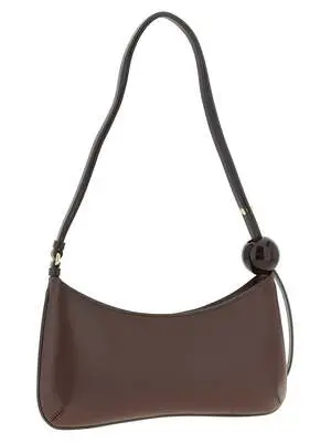 Jacquemus Le Bisou Perle Shoulder Bag - Brown