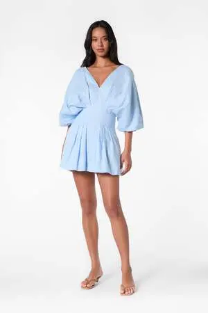 NICHOLAS Nicoline Dress - Sky
