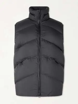 TOM FORD Quilted Shell Gilet - Black