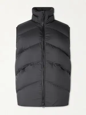 TOM FORD Quilted Shell Gilet - Black