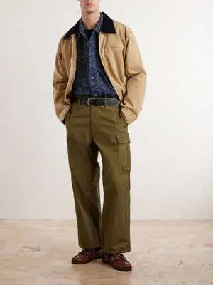 Ralph Lauren Printed Linen And Cotton-blend Shirt
