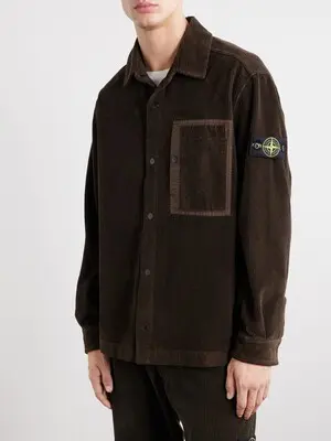 Stone Island Organic Cotton Corduroy Jacket